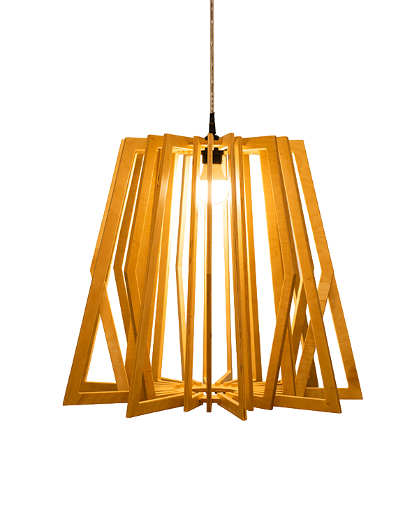 L-Shade Wooden Lighting – Room No.9