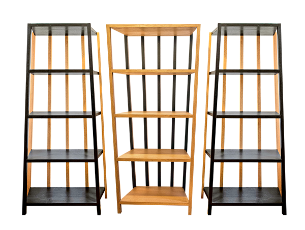 PYRA Black shelving unit – Room No.9